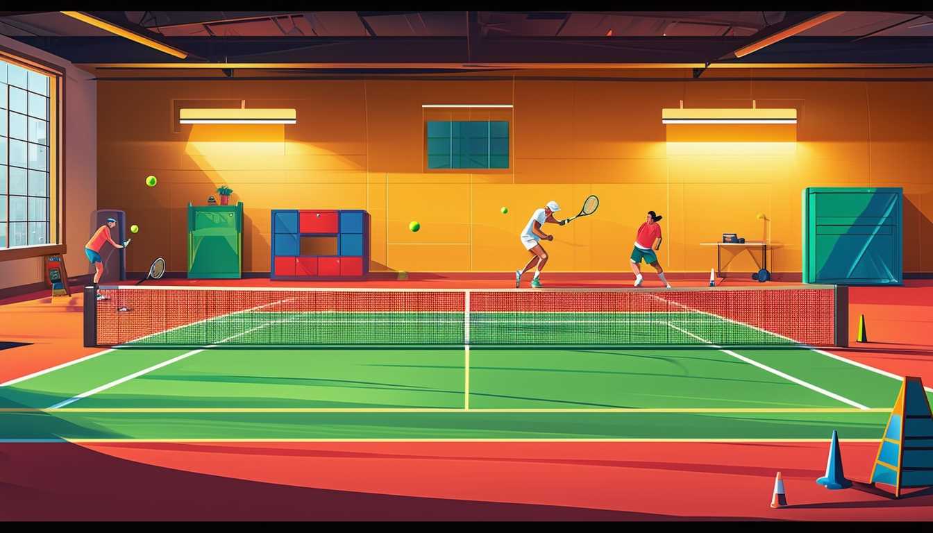 Ideal Indoor Tennis Drills For Off-Season Practice