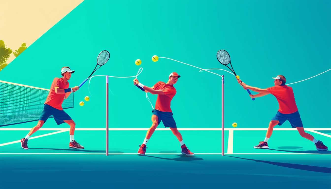 Using Tethered Balls For Solo Tennis Practice