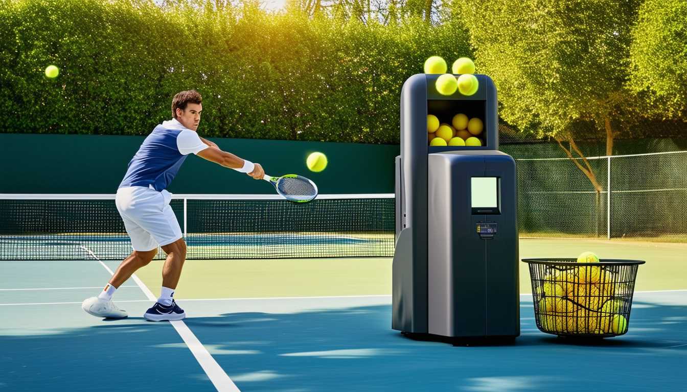 Integrating Tennis Ball Machines Into Practice